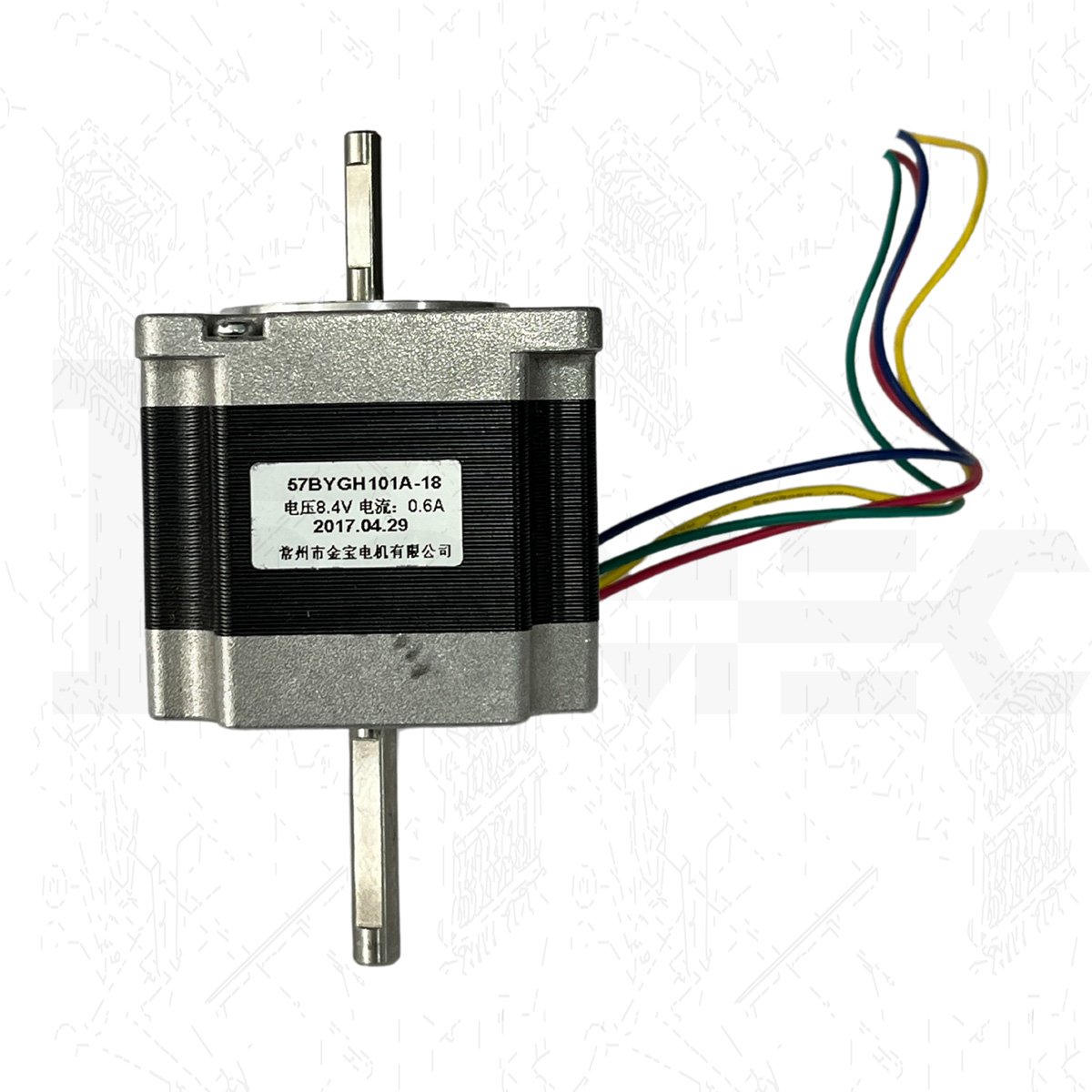 Motor de cambio de color - TYPE 57BYG101A-18 - Pro-mec